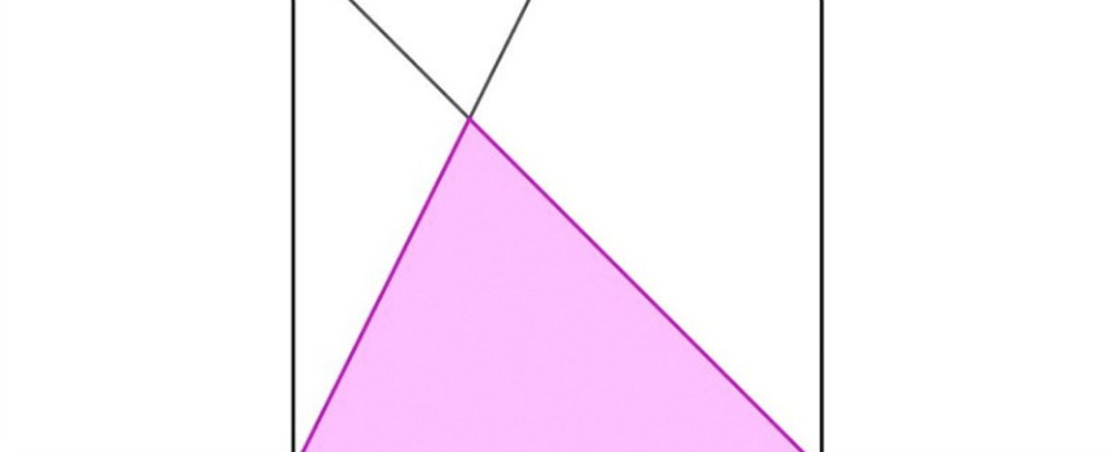 triangle in square problem