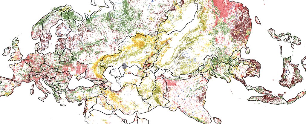 Stunning maps show how we've changed the face of Earth over the last 25 ...