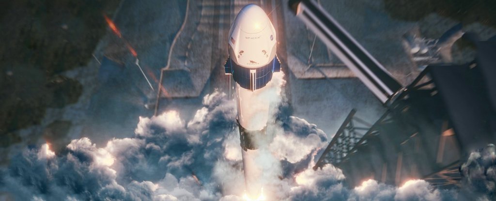 SpaceX is about to launch its new spacecraft for the first time. Watch ...
