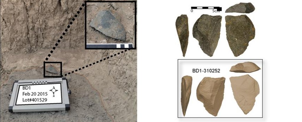 Ancient humans may have made cutting tools thousands of years earlier ...