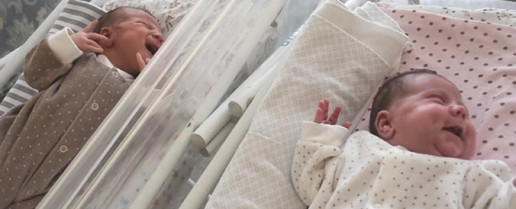 Extremely Rare Case Sees Woman Give Birth to 2 Babies Born 11 Weeks ...