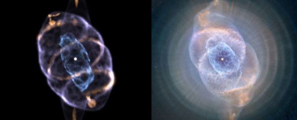 A Stunning New 3D Model of The Cat's Eye Nebula May Help Us Solve Its ...