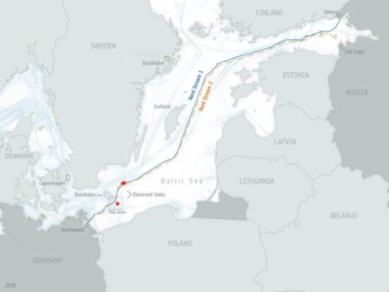 Giant Methane Leak From Nord Stream Pipeline Detected From Space ...
