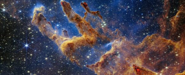 This Stunning New JWST Image Reveals Fresh Details in The Famous Pillars of Creation : ScienceAlert
