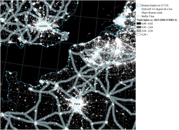 Ancient Roman Roads Still Have A Mysterious Effect Even When They Vanish Sciencealert