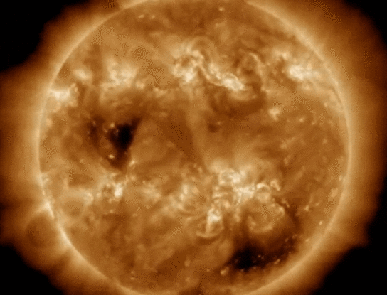 Second 'Giant Hole' Appears on Sun: Solar Winds to Hit Earth This Week ...