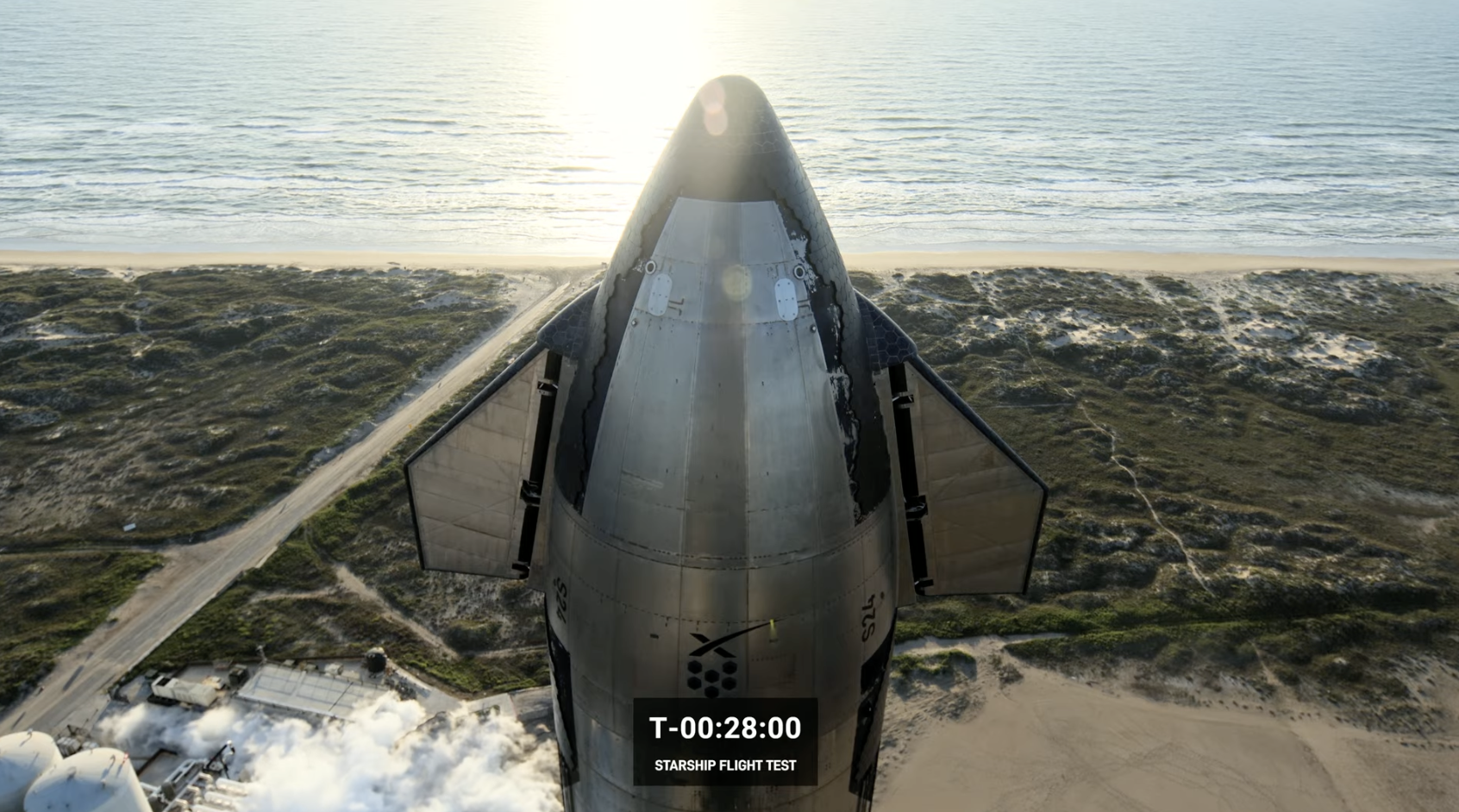 LIVE: SpaceX Scrubs Starship First Launch Attempt Due to Pressurization ...