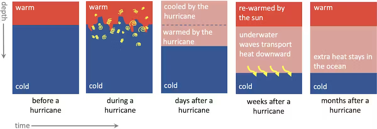 Hurricanes Drive Heat Deeper Into The Ocean Than We Ever Thought ...