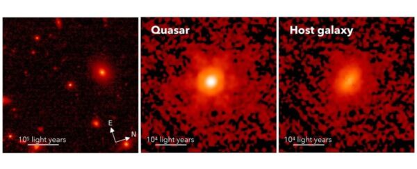 For The First Time, Starlight From Quasar Galaxies Has Been Detected at ...