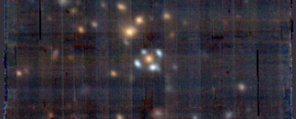 Spectacular New Einstein Cross Discovered Warping Space-Time : ScienceAlert