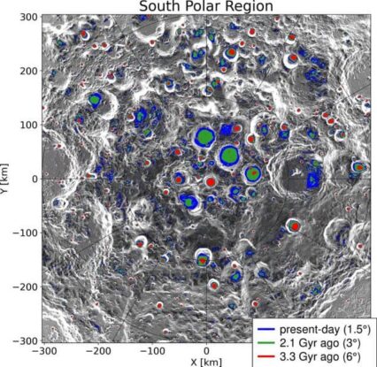 The Moon's Craters Might Contain Far Less Ice Than We Hoped : ScienceAlert