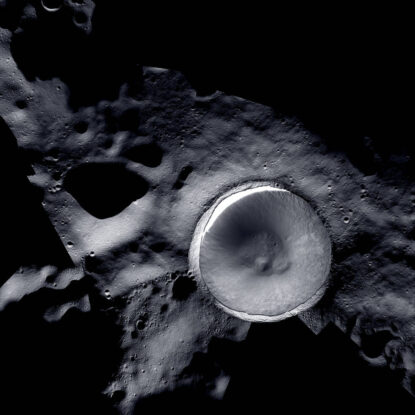 Stunning NASA Image Peeks Into The Perpetual Darkness of The Lunar ...