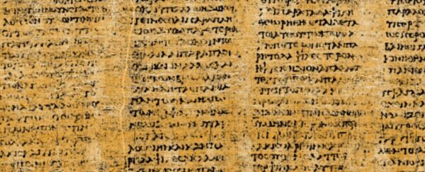 Behold! The First Readable Passages From The Charred Scrolls of ...