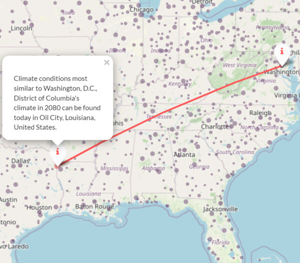 This New Map Reveals The Predicted Future Climate Where You Live ...