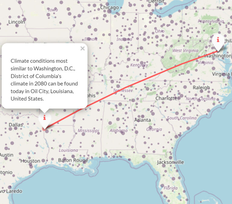 This New Map Reveals The Predicted Future Climate Where You Live ...