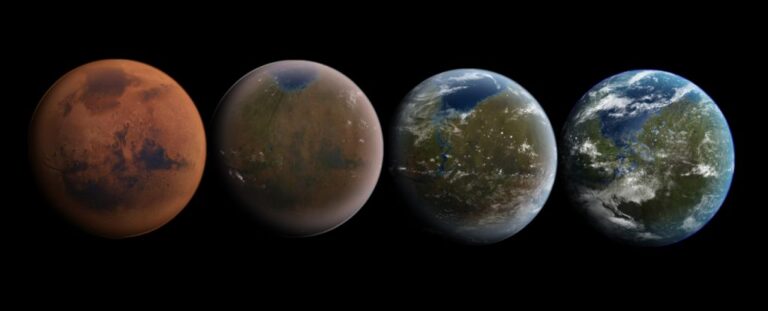 Blasting Mars With Glitter Most Efficient Way to Make It Habitable ...