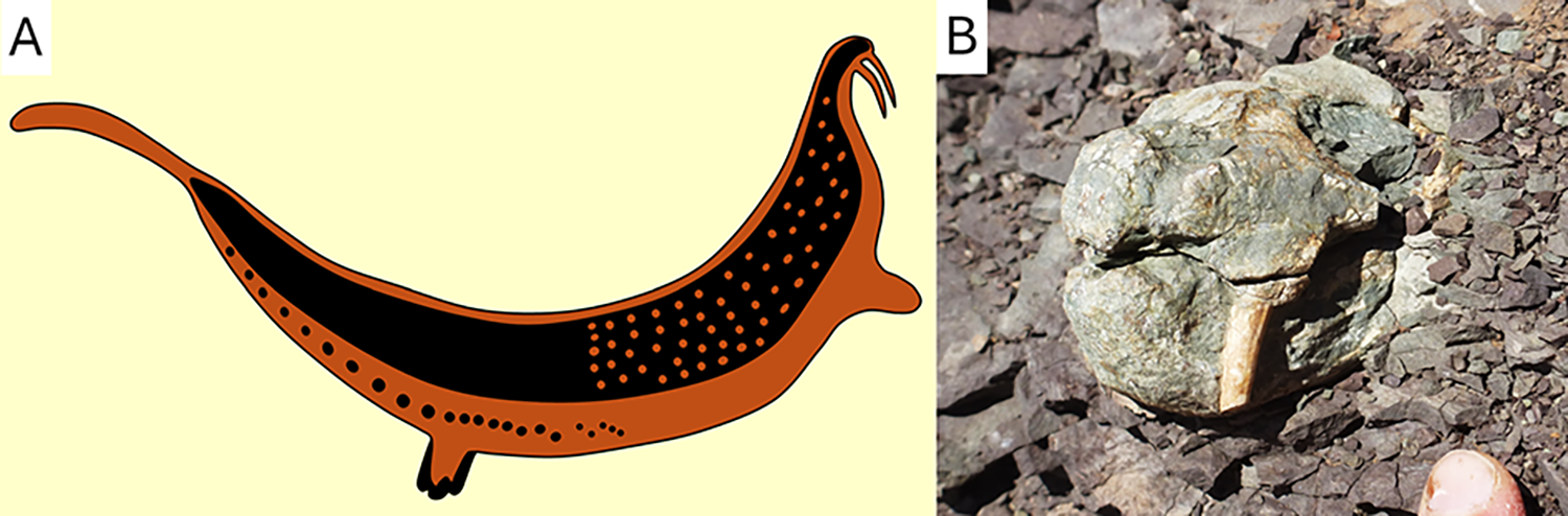 South African Rock Art Depicts 260-Million-Year-Old Extinct Animal ...