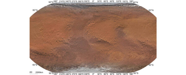 Stunning New Color Map of Mars Reveals Surface in Unprecedented Detail ...