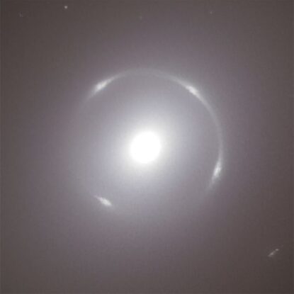 Astronomers Amazed by Perfect 'Einstein Ring' Gleaming in Space ...