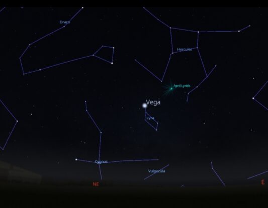 There's A Sky Full of Meteors in April! Here's What's on This Easter ...