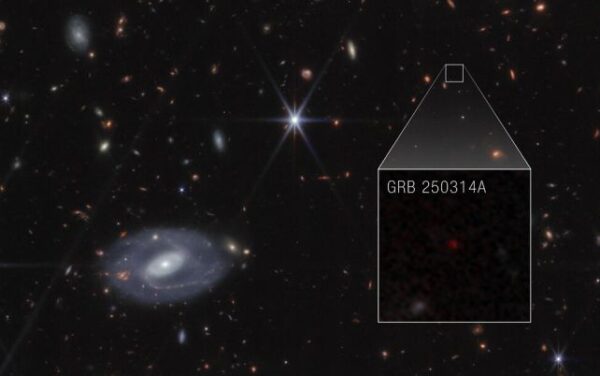 JWST Detects Record-Breaking Supernova That Erupted Right at The Cosmic ...