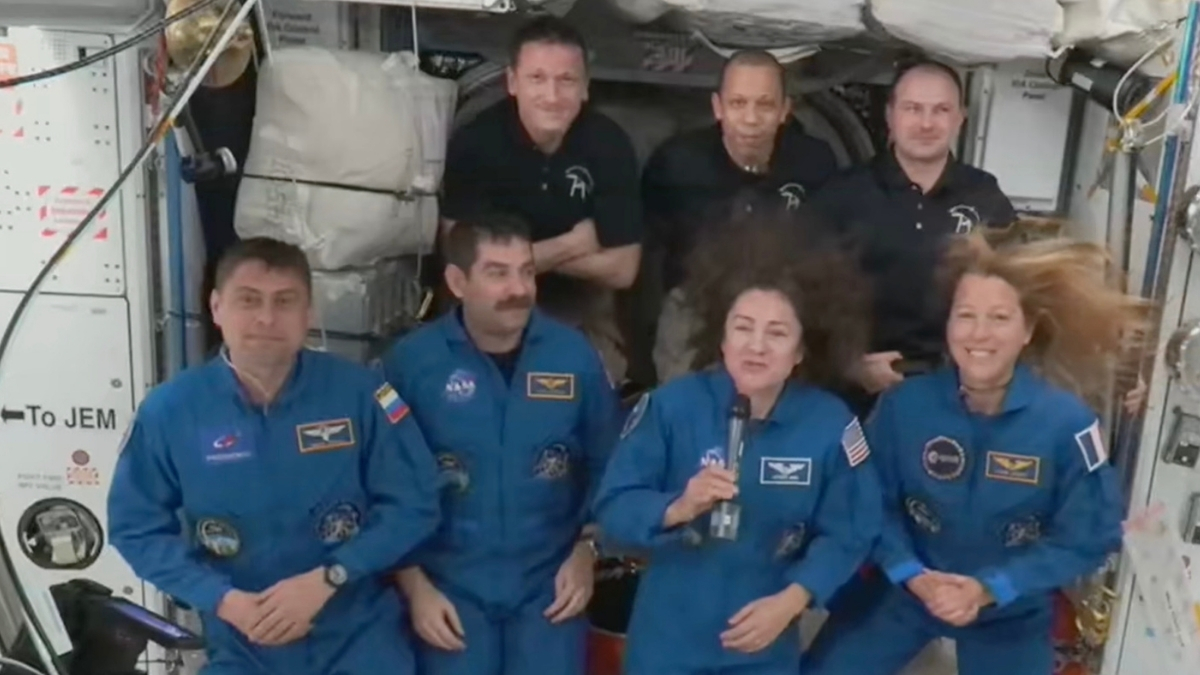 Four New Astronauts Arrive at ISS, Restoring a Full Crew For Research ...