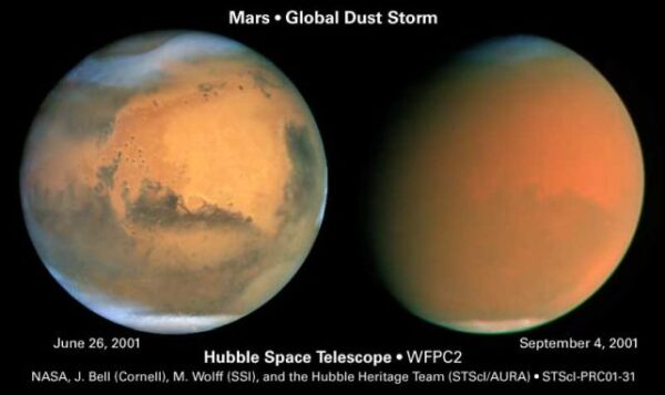 Lightning 'Whistler' Detected on Mars For The First Time, Scientists ...