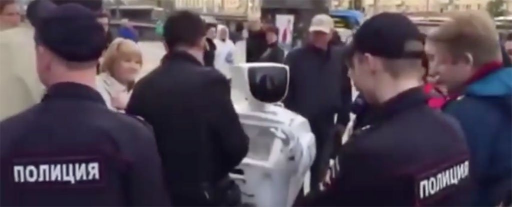 A Robot Was Just 'Arrested' by Russian Police : ScienceAlert