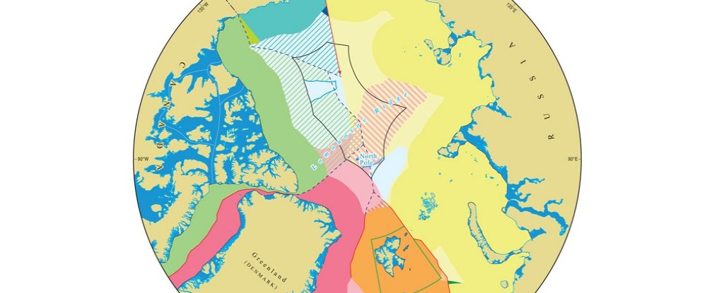 This Map Shows All The Claims on The Arctic Seafloor : ScienceAlert