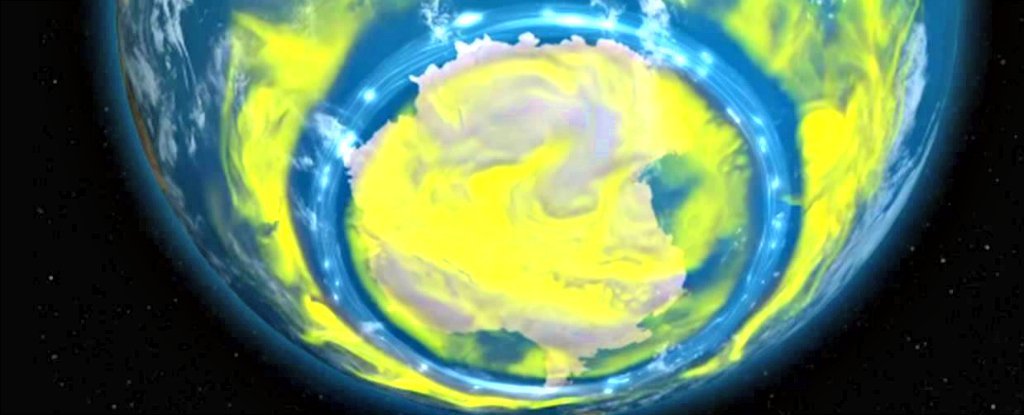The Earth's Ozone Hole Is Shrinking And Is Now The Smallest It's Been ...