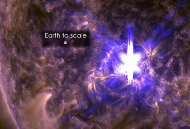 WATCH: NASA Footage of The Biggest Solar Flare This Year : ScienceAlert