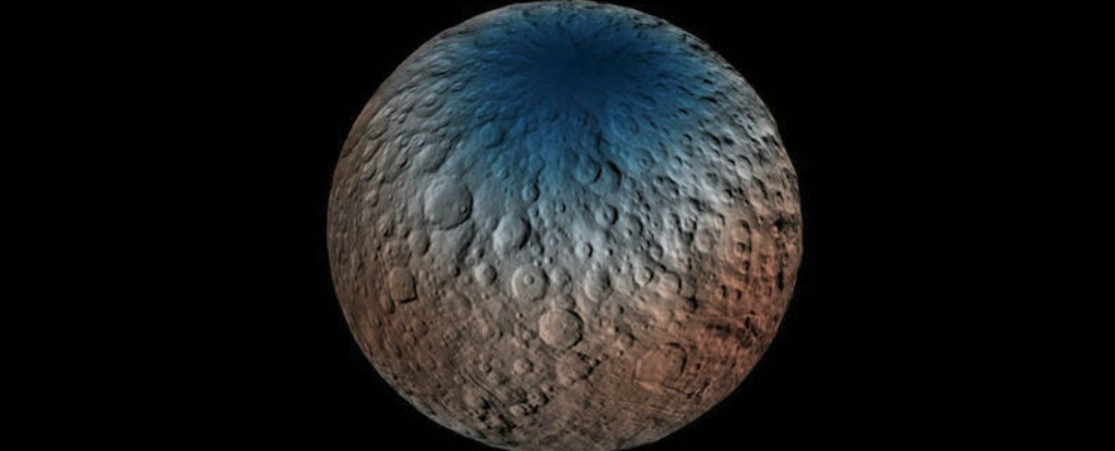 Dwarf Planet Ceres Appears to Be Covered With Hidden Ice : ScienceAlert