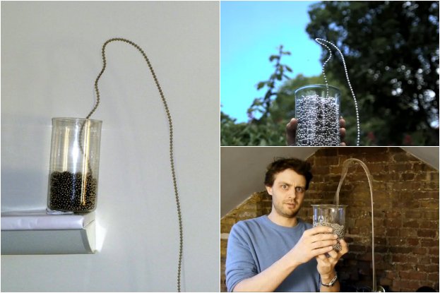 WATCH: What Makes This Metal Chain Spray Up Like a Magic Fountain ...