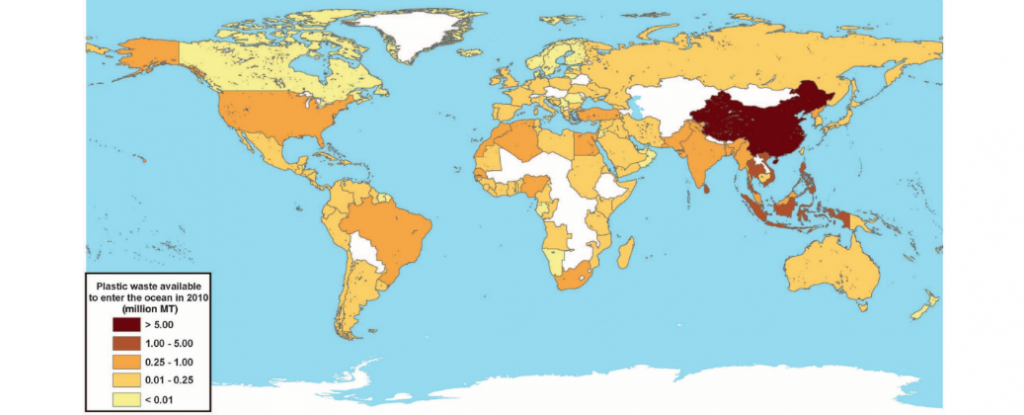 Here's How Much Plastic Waste Is Ending Up in Our Oceans : ScienceAlert