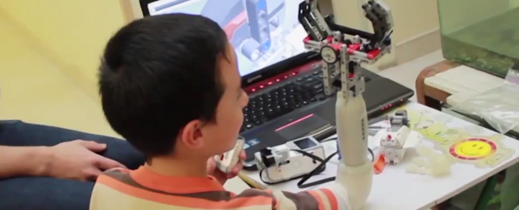 New Prosthetic Arm Lets Kids Make Their Own Awesome Lego Attachments ...