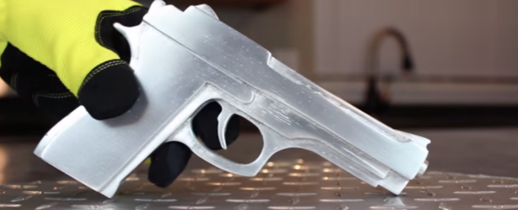 WATCH: Here's How You Turn Styrofoam Into Solid Metal : ScienceAlert