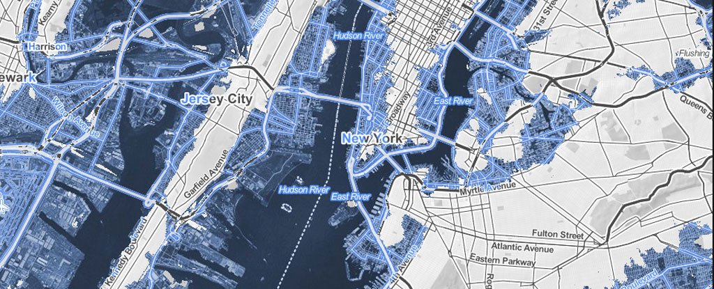 New Interactive Map Shows How Rising Seas Will Swallow US Cities ...