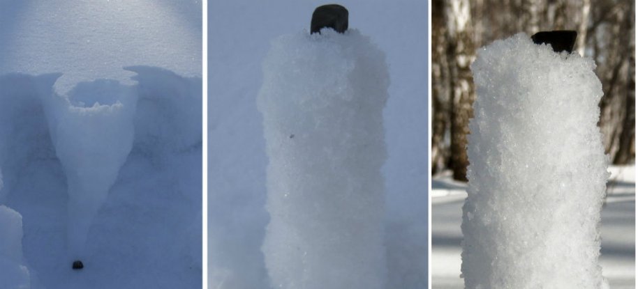 These Strange Funnels Form When Meteors Crash Into Snow : ScienceAlert