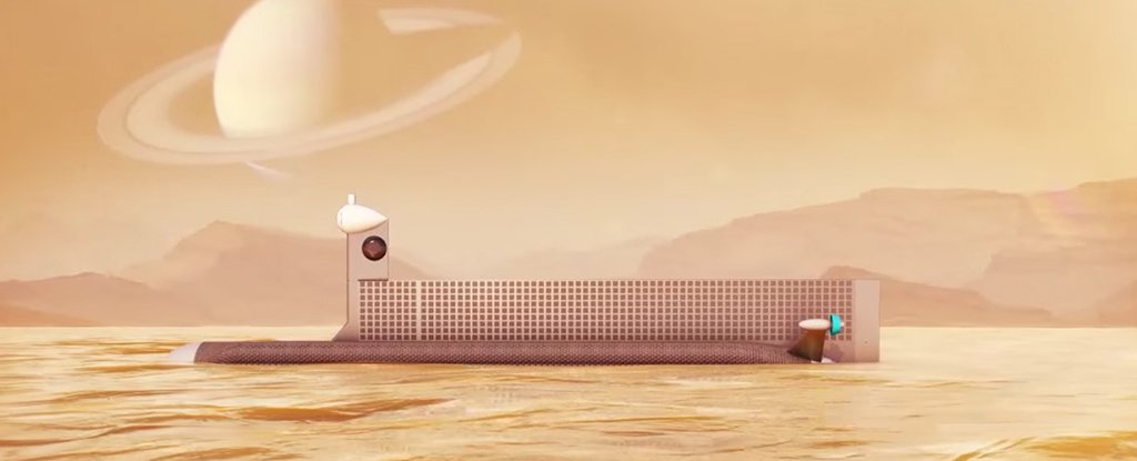 NASA sub for Titan. | Boat Design Net