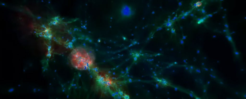 This Computer Simulation Accurately Recreates 350 Million Light-Years ...